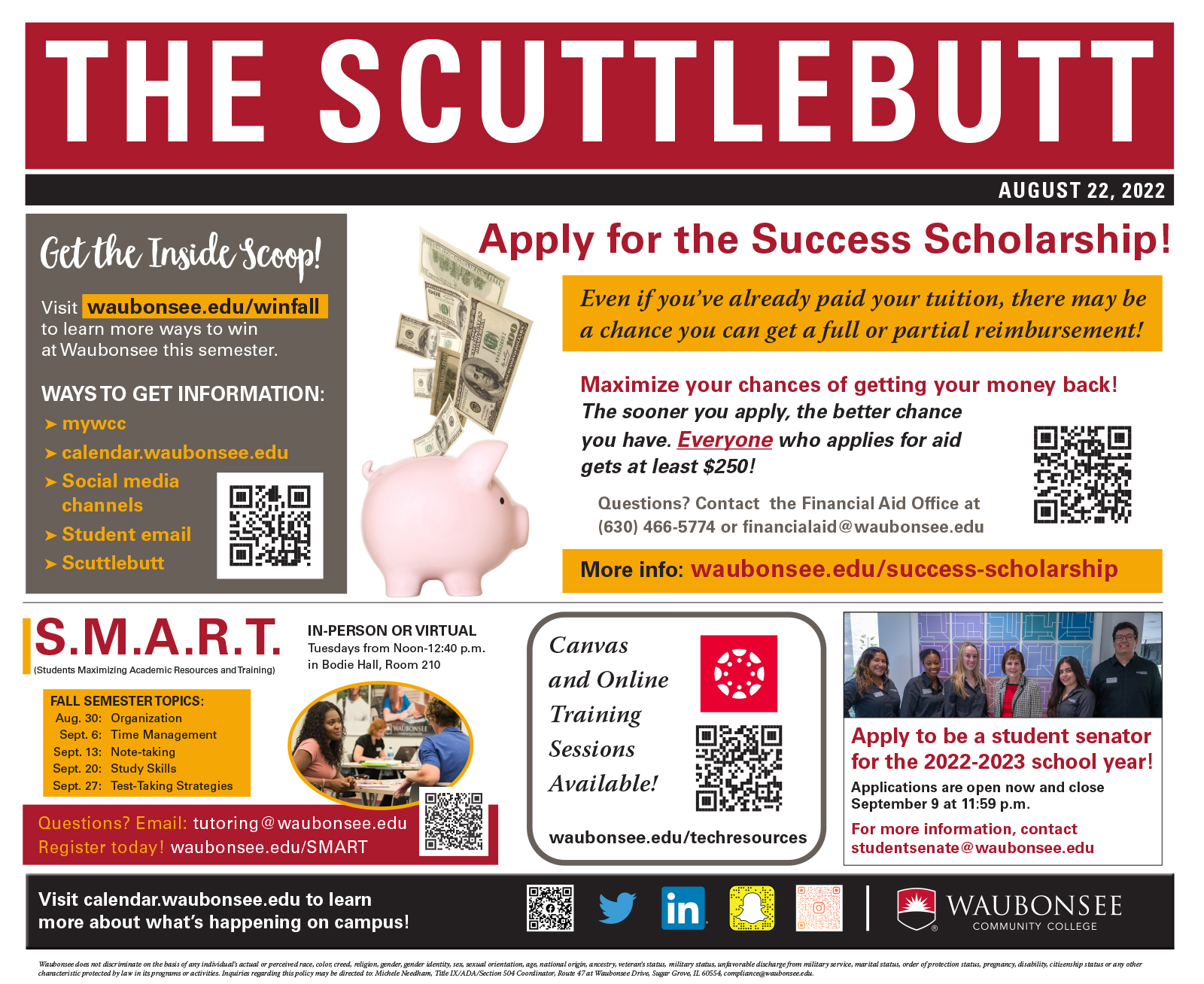 Scuttlebutt Image | Waubonsee Community College