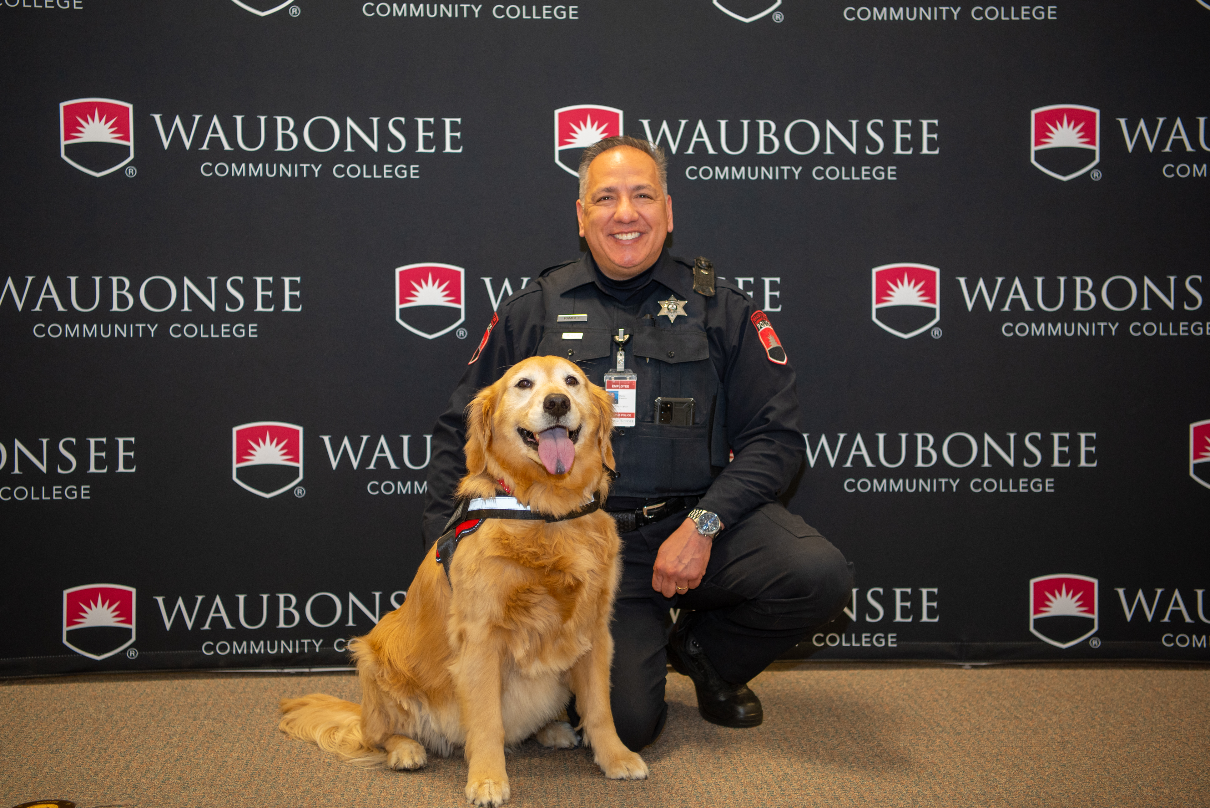 Comfort K-9 Hope | Waubonsee Community College