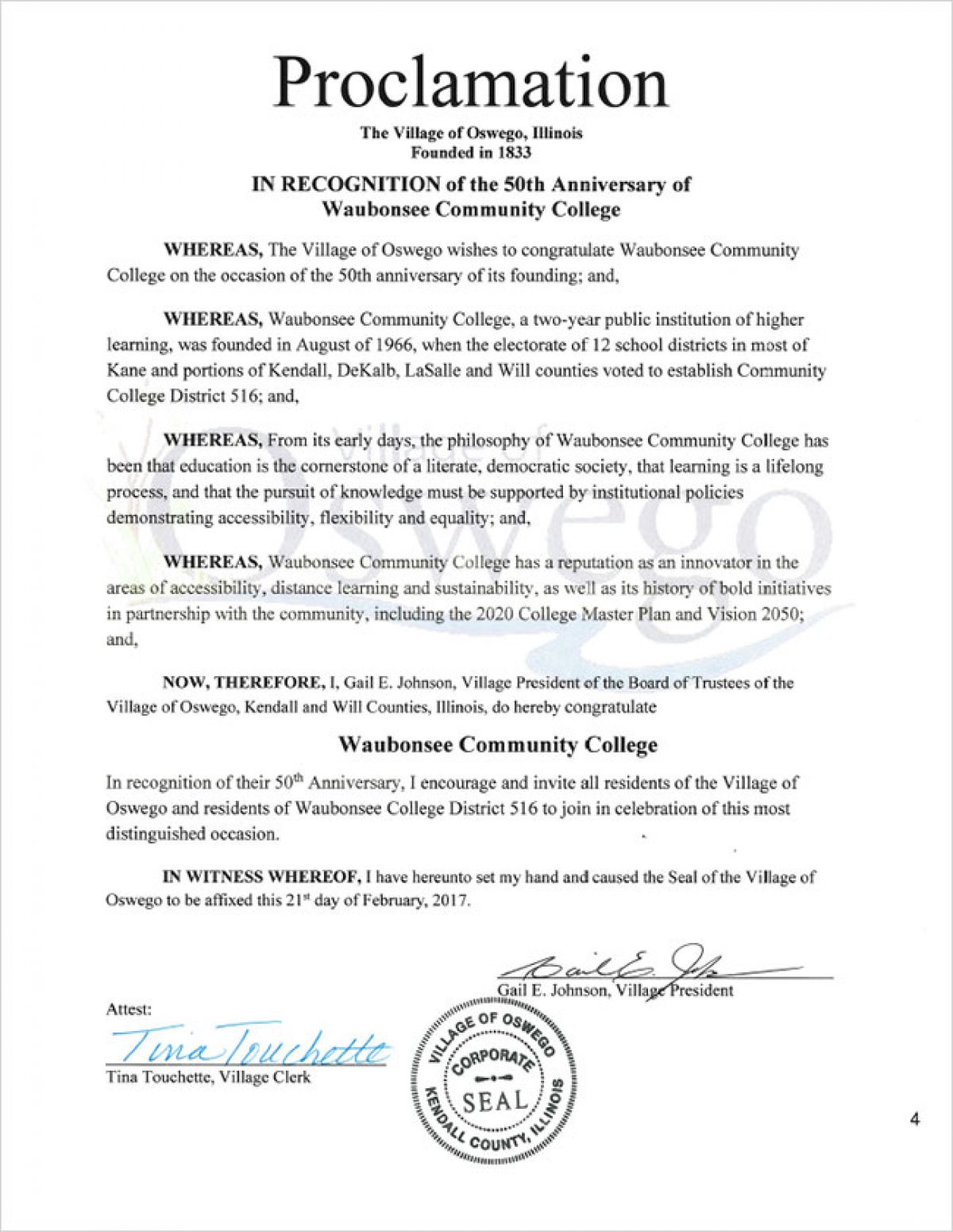 Sample Of Employee Recognition Proclamations